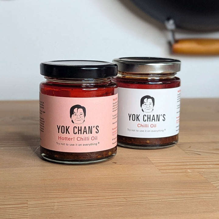 The award winning chilli oil created by Yok Chan – Yok Chan's Chilli Oil